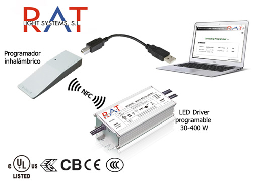 LED DRIVER electrónico de Alta Eficiencia - RAT Light Systems